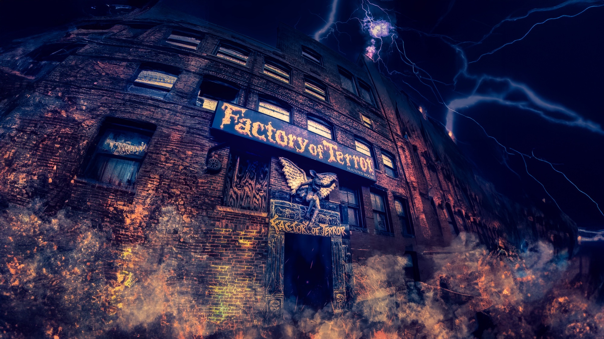 Factory of Terror Haunted House - The Best Haunted Attraction in Fall ...